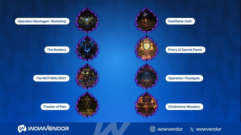 WoW Mythic+ Boost - Cheap Mythic Plus Dungeons Carry