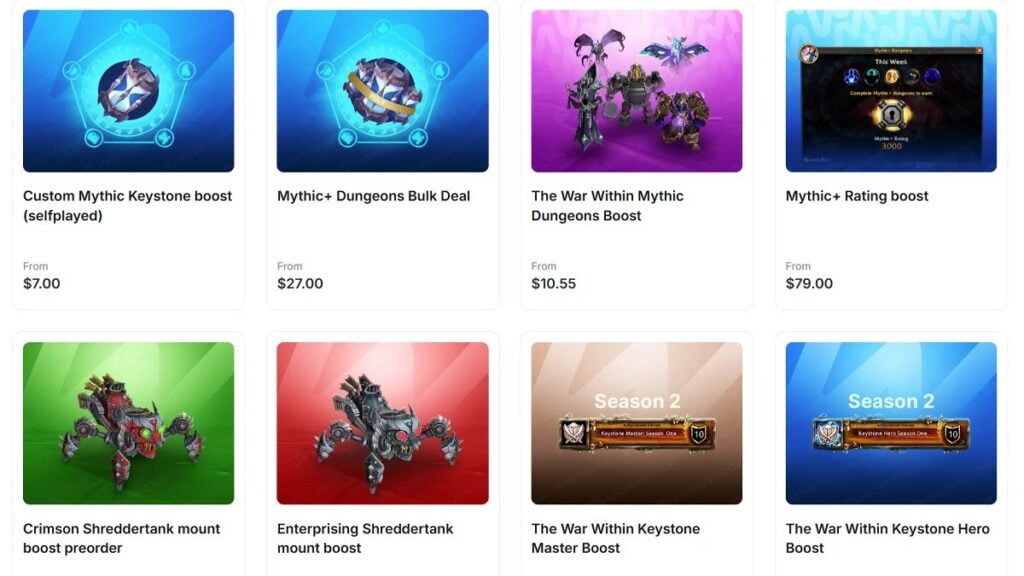 What is WoW boost: World of Warcraft carry explained