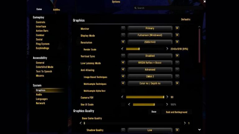 Best WoW graphics settings for FPS and performance 2025