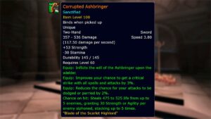 How to get Ashbringer Guide in WoW SoD Phase 8