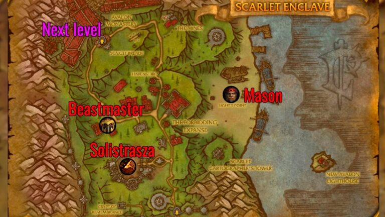 Scarlet Enclave raid boss guide in WoW SoD 8