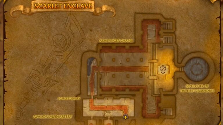 Scarlet Enclave raid boss guide in WoW SoD 8
