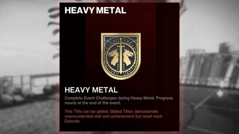Destiny 2 Heavy Metal guide in Edge of Fate September
