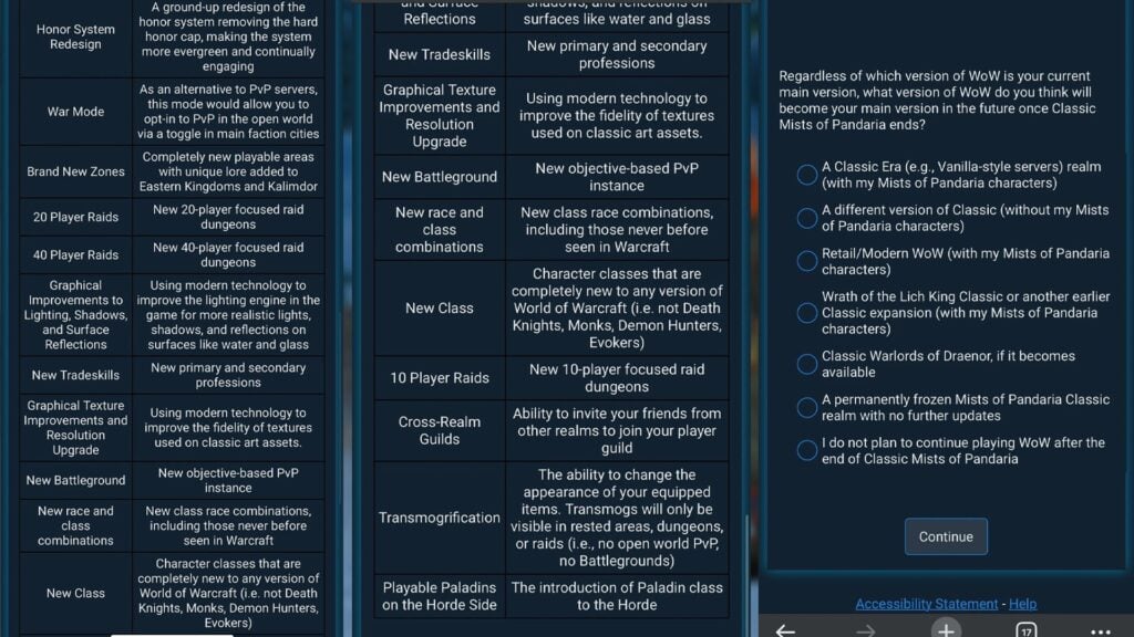 Player housing may be included in a new WoW Classic version