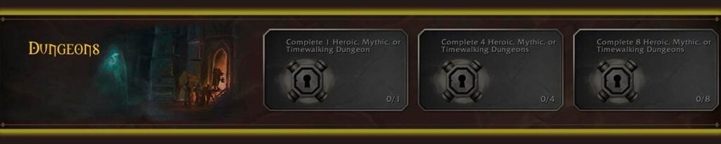 Mythic+ loot table Midnight Season 1 gear