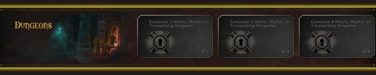 Mythic+ loot table Midnight Season 1 gear