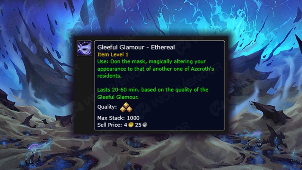 How to play as an Ethereal in TWW 11.2: Allied race hint?