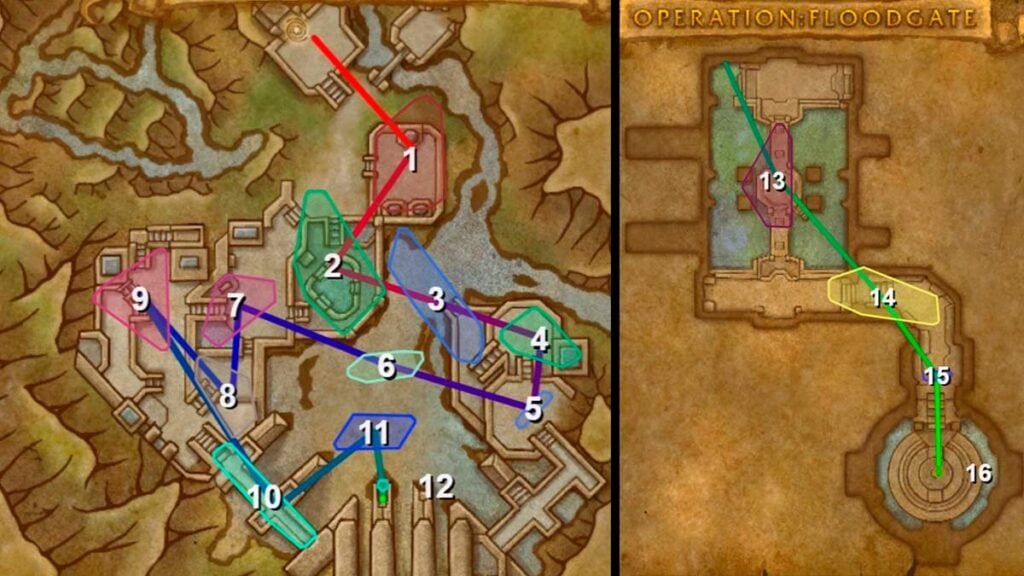 M+ routes War Within Season 3: Newbie friendly Mythic+ guide