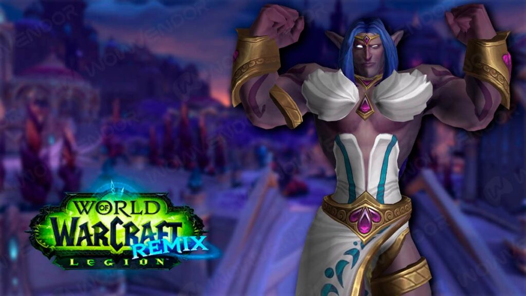 How to get Azshara transmog Kaldorei Queen set Legion Remix