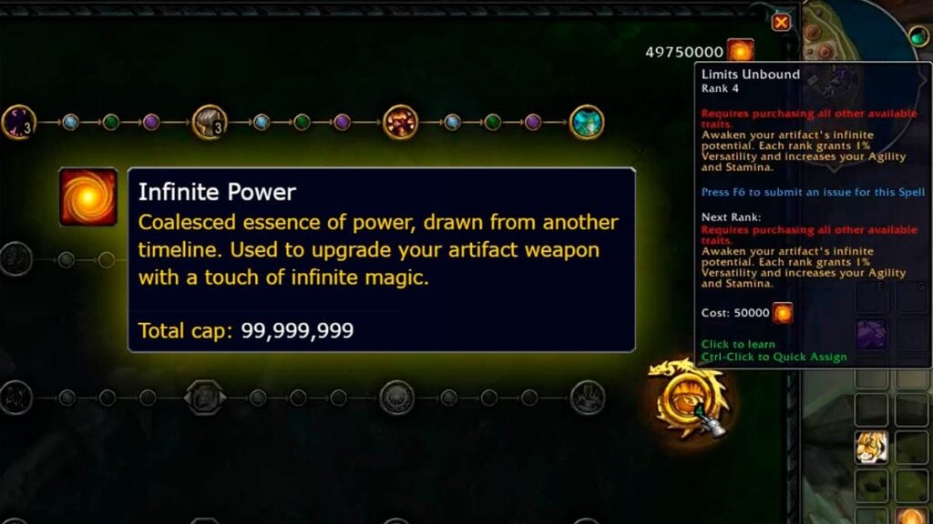 How to farm Infinite Power Legion Remix & Infinite Knowledge